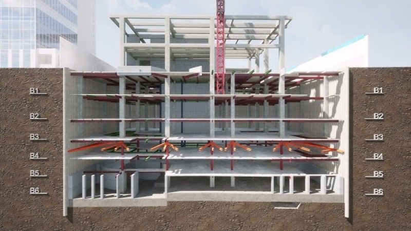 تاپ دان یا ساخت از بالا به پایین | مراحل اجرا تاپ دان